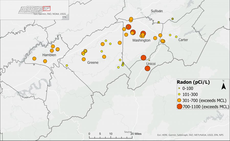 Contaminants Found in East Tennessee Springs | Appalachian Voices