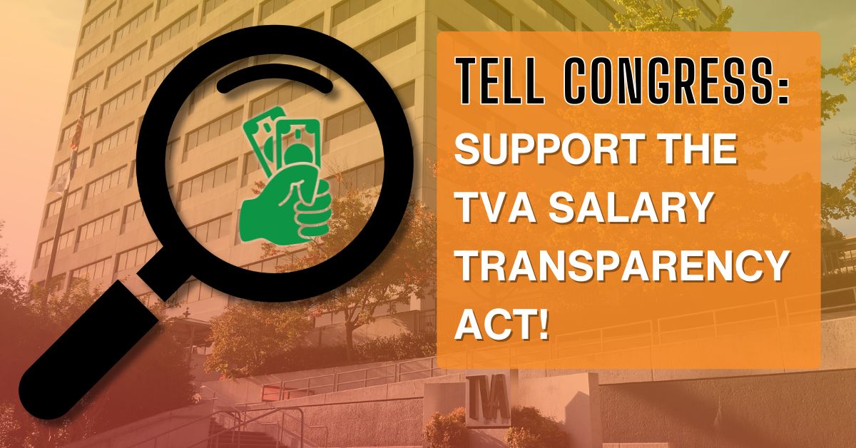 Support the TVA Salary Transparency Act!