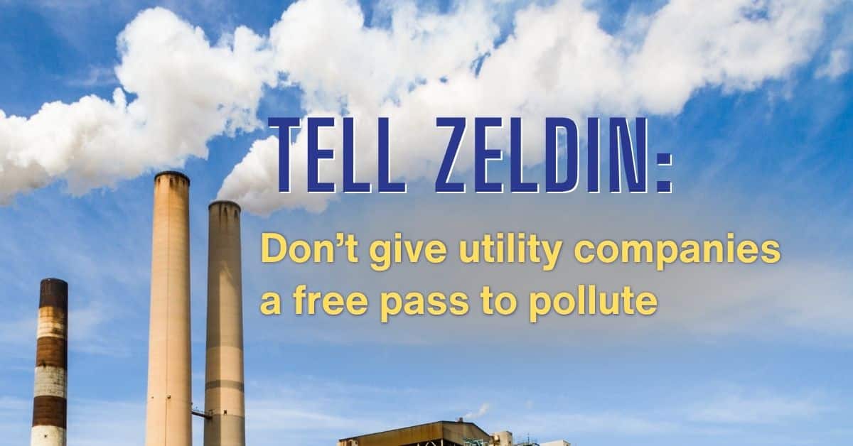 Stop the attack on clean air — don’t give utility companies a free pass ...
