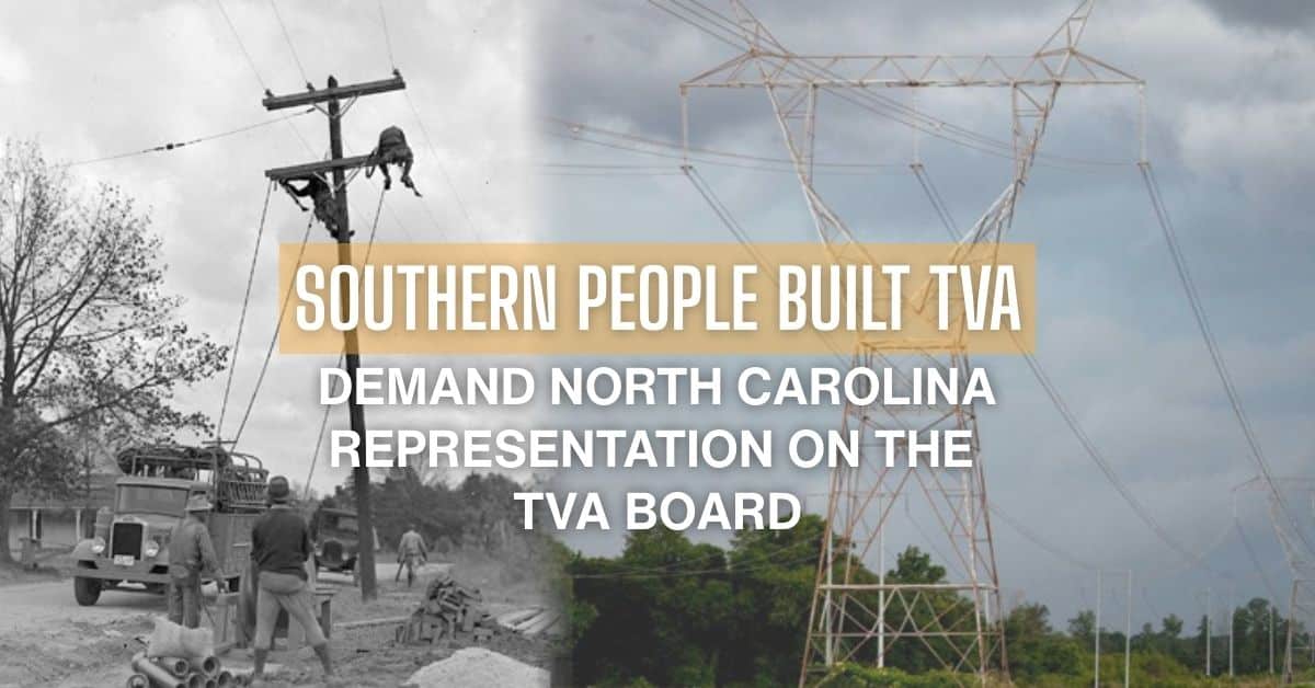 Demand North Carolina representation on the TVA board | Appalachian Voices